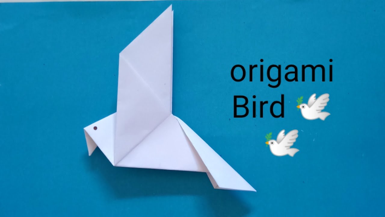 how to make origami Bird / DIY paper Bird 🕊️ - YouTube
