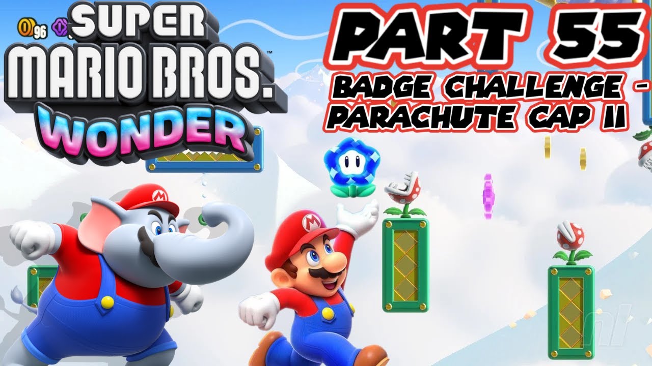 Super Mario Bros. Wonder - Lets Play - Part 55 - Badge Challenge ...