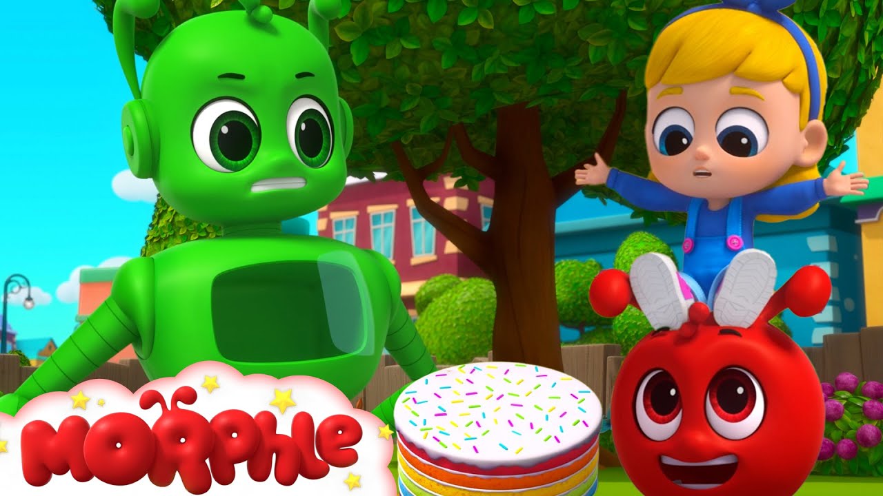 Robot Orphle Takes The Cake! | 3D Mila and Morphle Cartoons | Morphle ...
