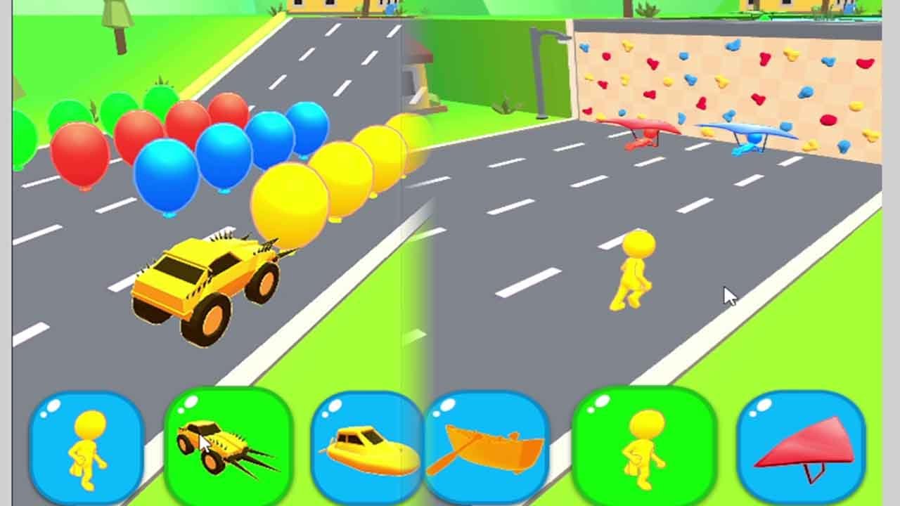 SHAPE SHIFTING RUN All Levels Gameplay Android Ios Walkthrough Updated ...