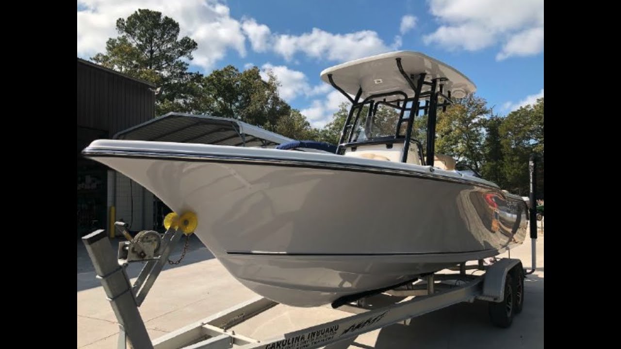Used 2020 Key West 239FS with Yamaha F300XCA - YouTube