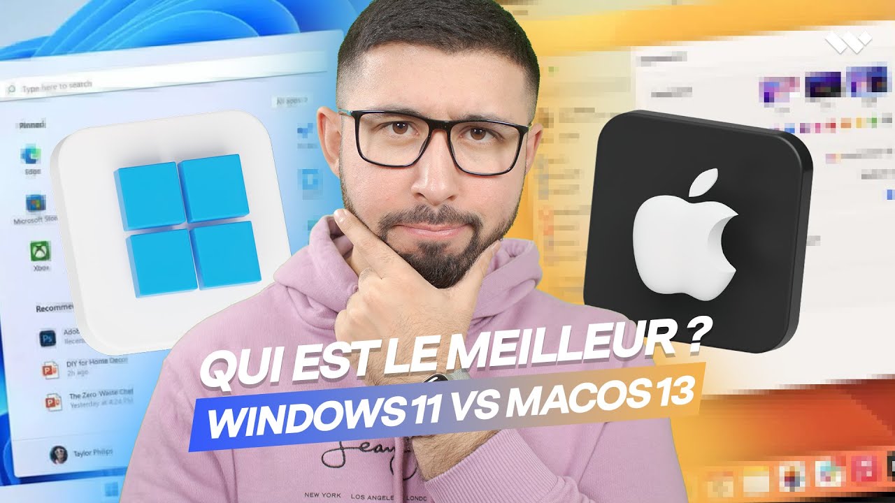 Windows 11 vs MacOS 13 Ventura : Comparaison des OS, quel est le ...