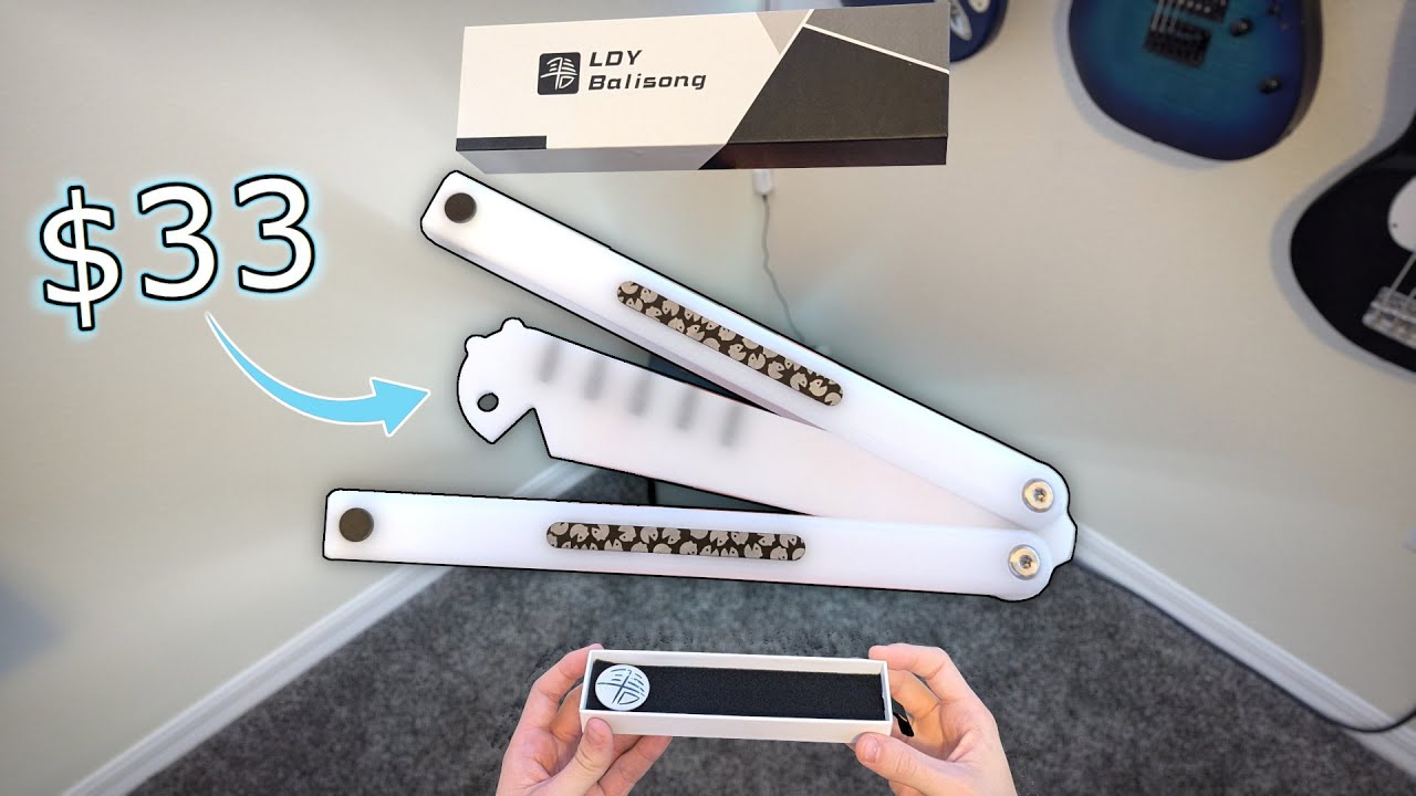 Frank-P: Titanium, Plastic, and Steel! LDY Balisong Unboxing and First ...