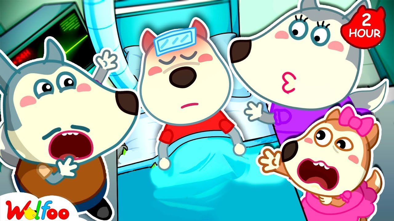 Wolfoo Got Sick! Don't Feel Lonely | Family Song For Kids | Wolfoo ...