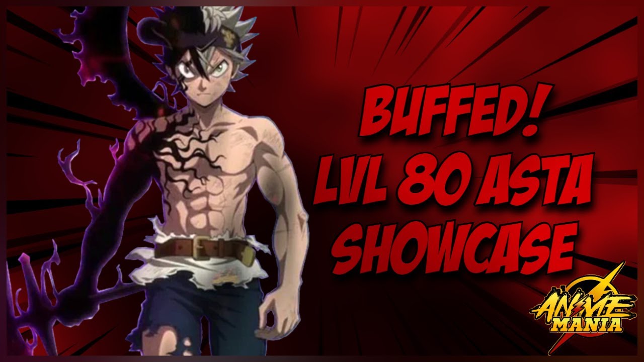 Good After Buff? Buffed Lvl 80 ( Maxed ) Asta / Masta Showcase | Roblox ...
