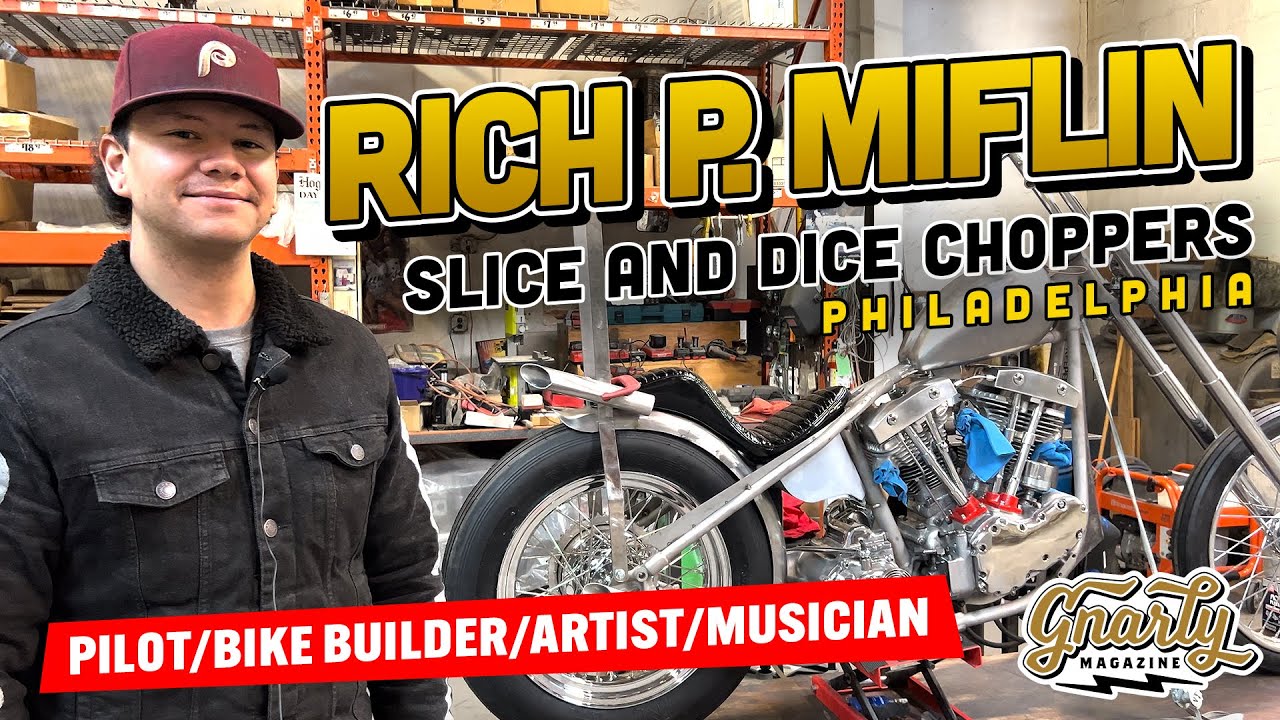 Rich P. Miflin - Pilot, Bike Builder, Artist, Musician - YouTube