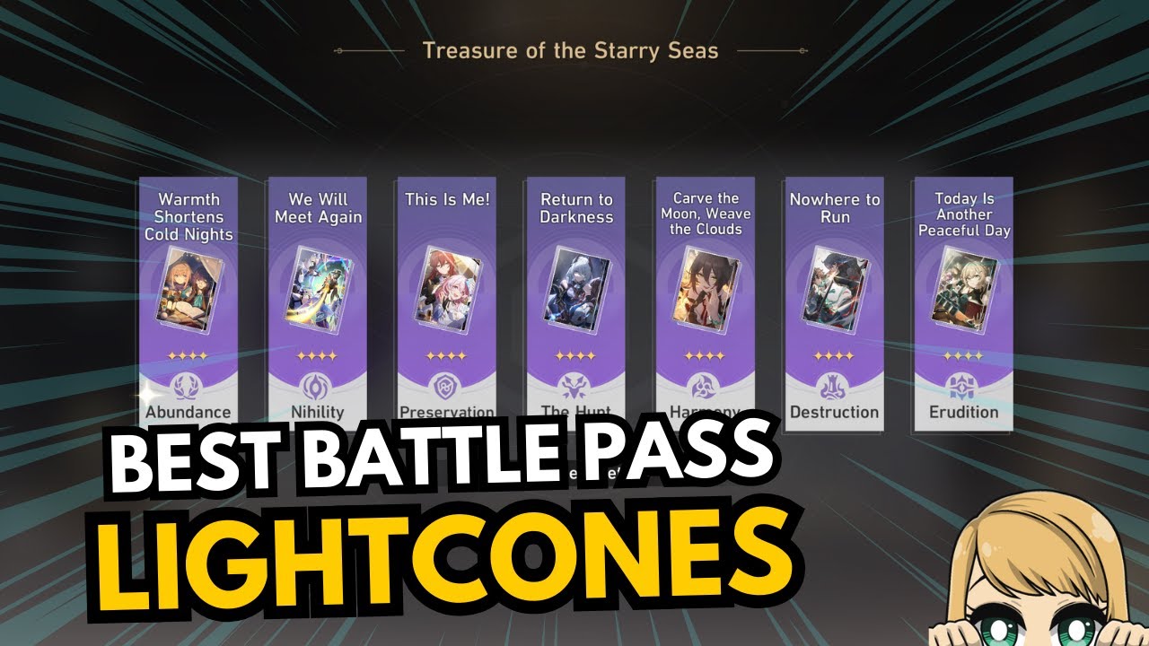 Best Battle Pass Light Cones for Endgame (Nameless Honor) - Honkai ...