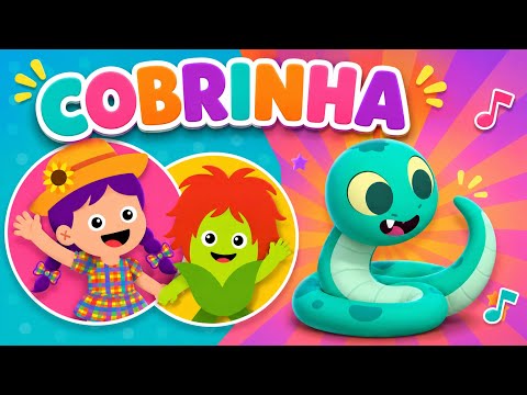 SOU UMA COBRINHA 🐍 | Música Infantil para Crianças e Bebês Animadinhos | Milinha Espiguinha