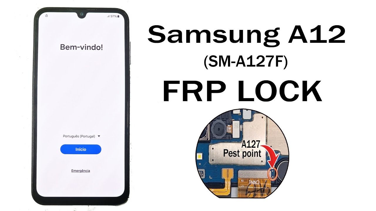 Samsung Galaxy A12 (SM-A127F) FRP Bypass Via Test Point - YouTube