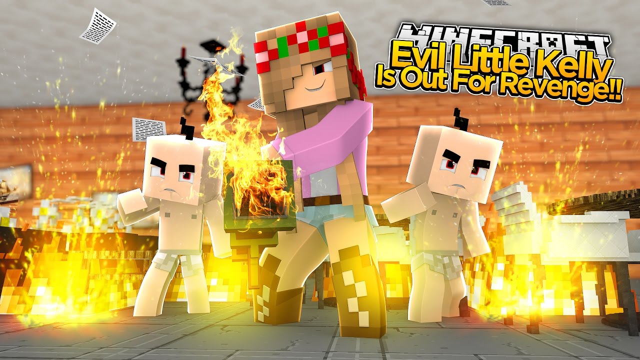 Minecraft Adventure - EVIL LITTLE KELLY IS MAKING AN EVIL BABY ARMY ...