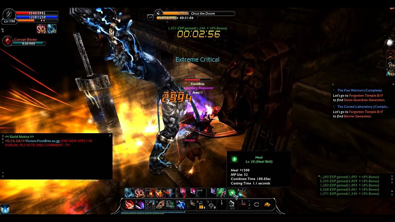 Cabal Online Europe Jupiter Orca The Doom FT1 Solo - YouTube