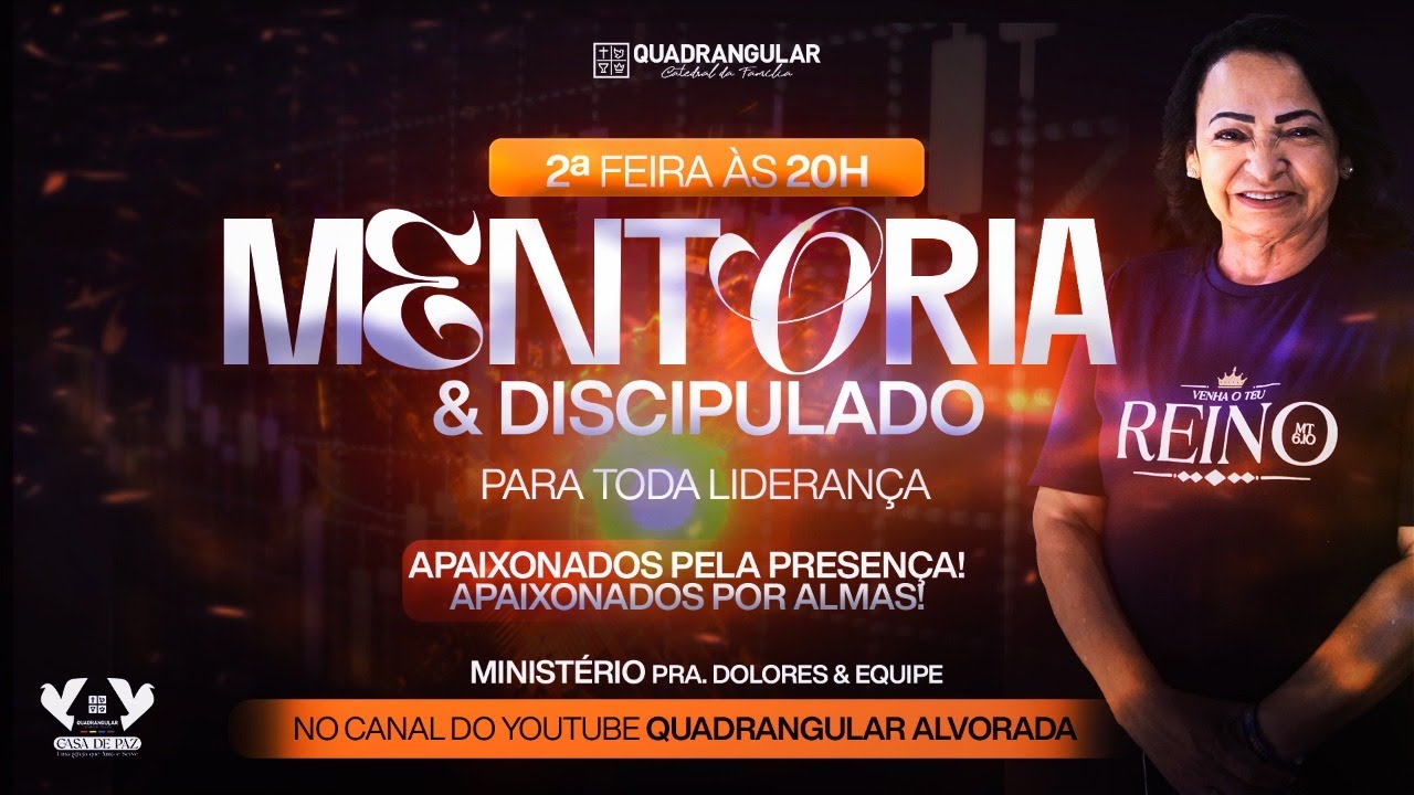 Mentoria & Discipulado on-line 29/04/2024 - YouTube
