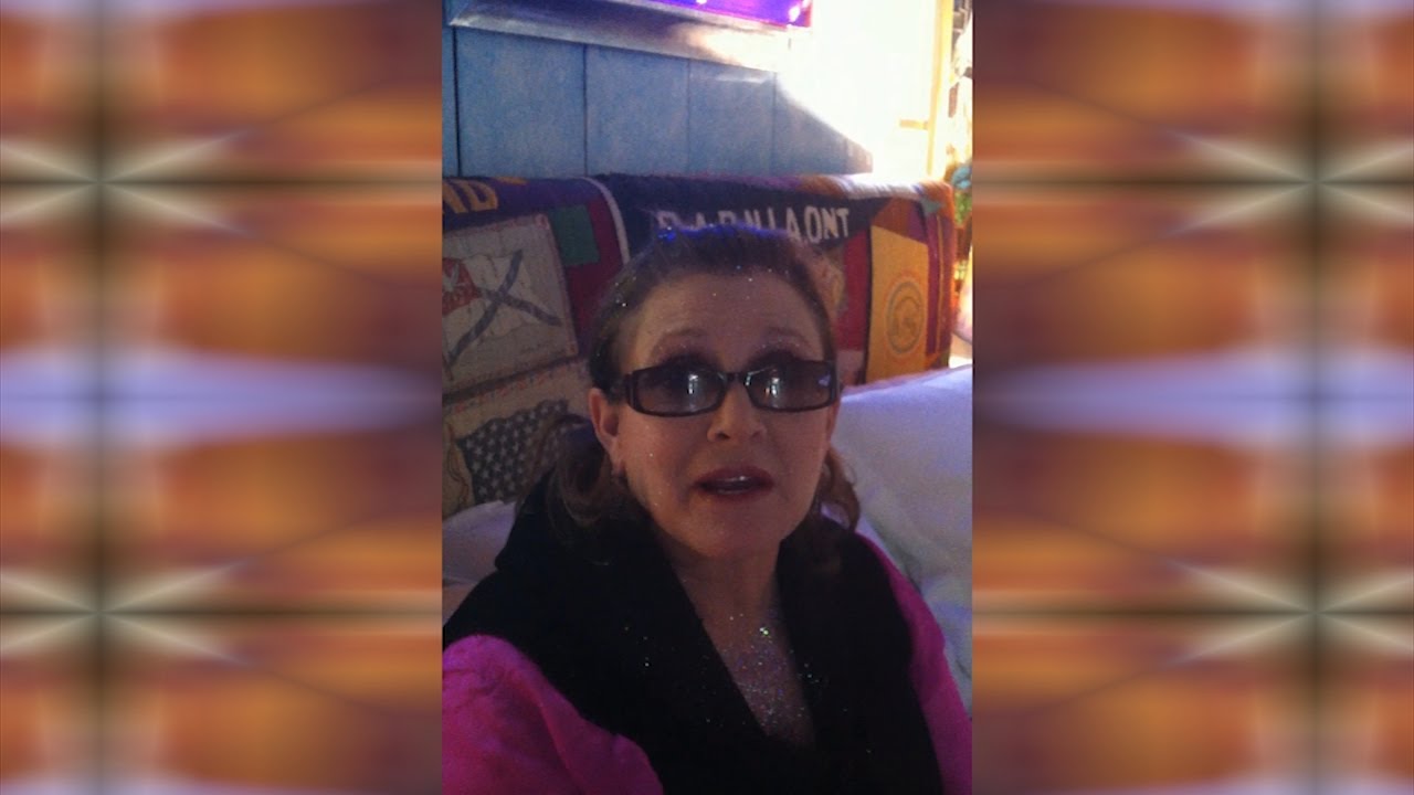 Carrie Fisher & Abe Gurko Speak Out - FREE BRADDOCK HUNT!!!! - YouTube