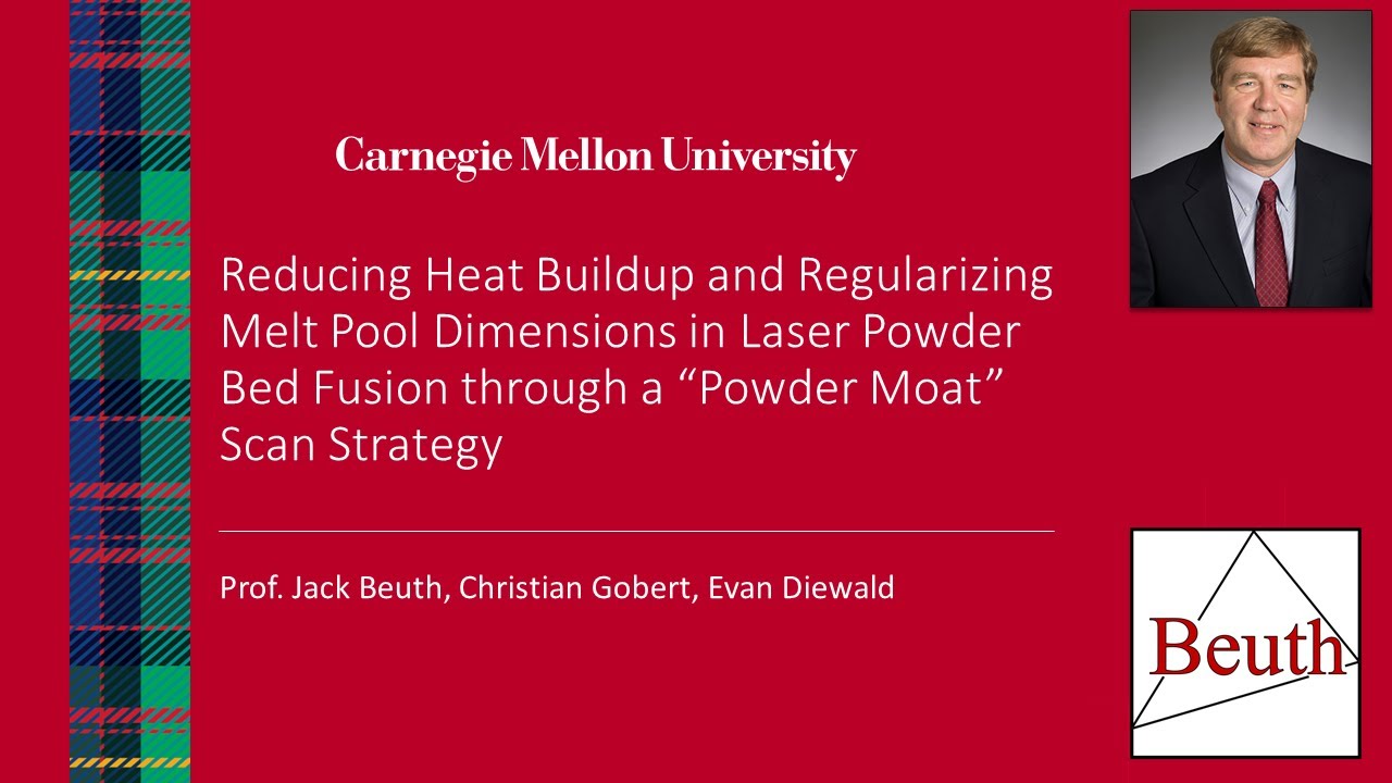 Jack Beuth presenting at MS&t2020 on Reducing Heat Build-up and ...