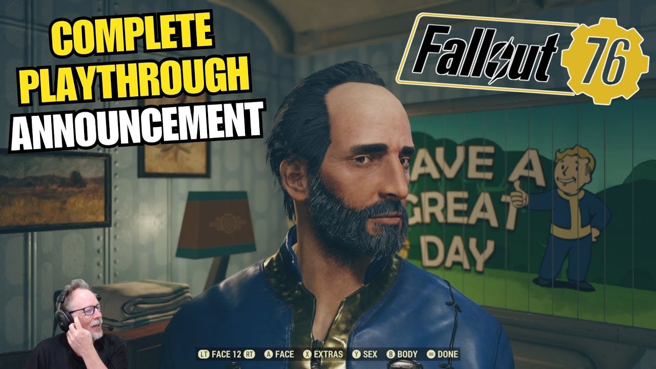 Announcing My Fallout 76 Complete Gameplay Walkthrough in 2025 Project ...