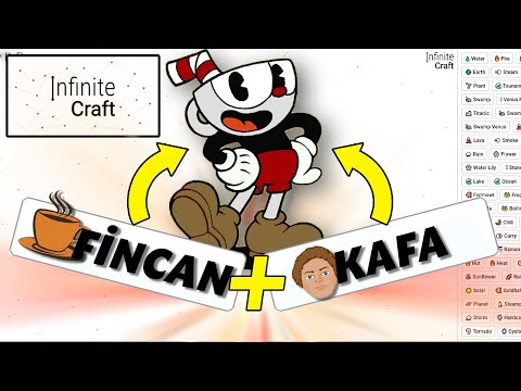 CUPHEAD'İ BULDUĞUM ANDA VİDEO BİTER! | Infinite Craft TÜRKÇE