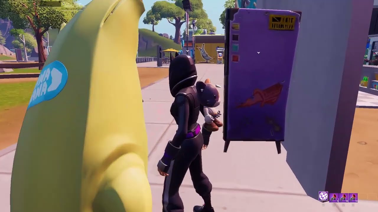 Making toxic renegade raider quit with peely skin - YouTube