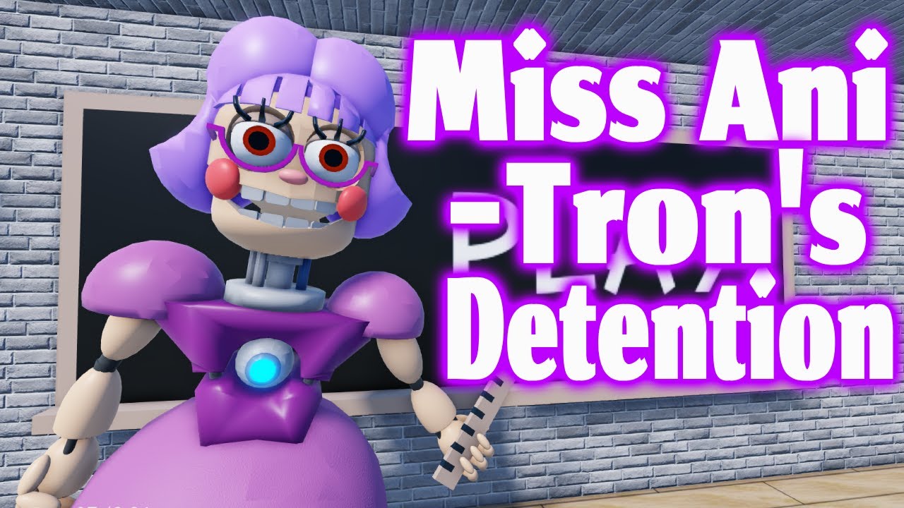 I Escaped Miss Ani-Tron's Detention! (Roblox Obby) - YouTube