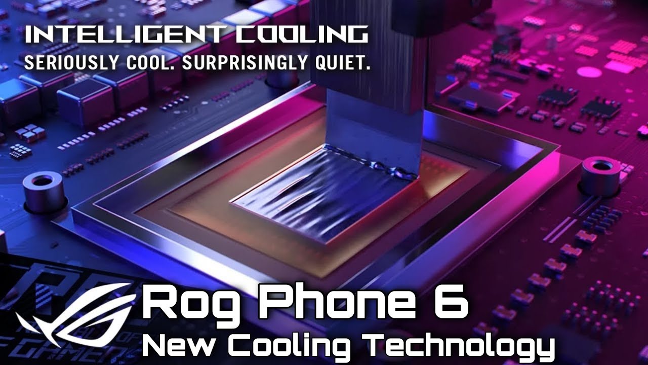 Rog Phone 6 New Cooling Technology!!! || 🔥Cooling Technology🔥|| Sd 888 ...