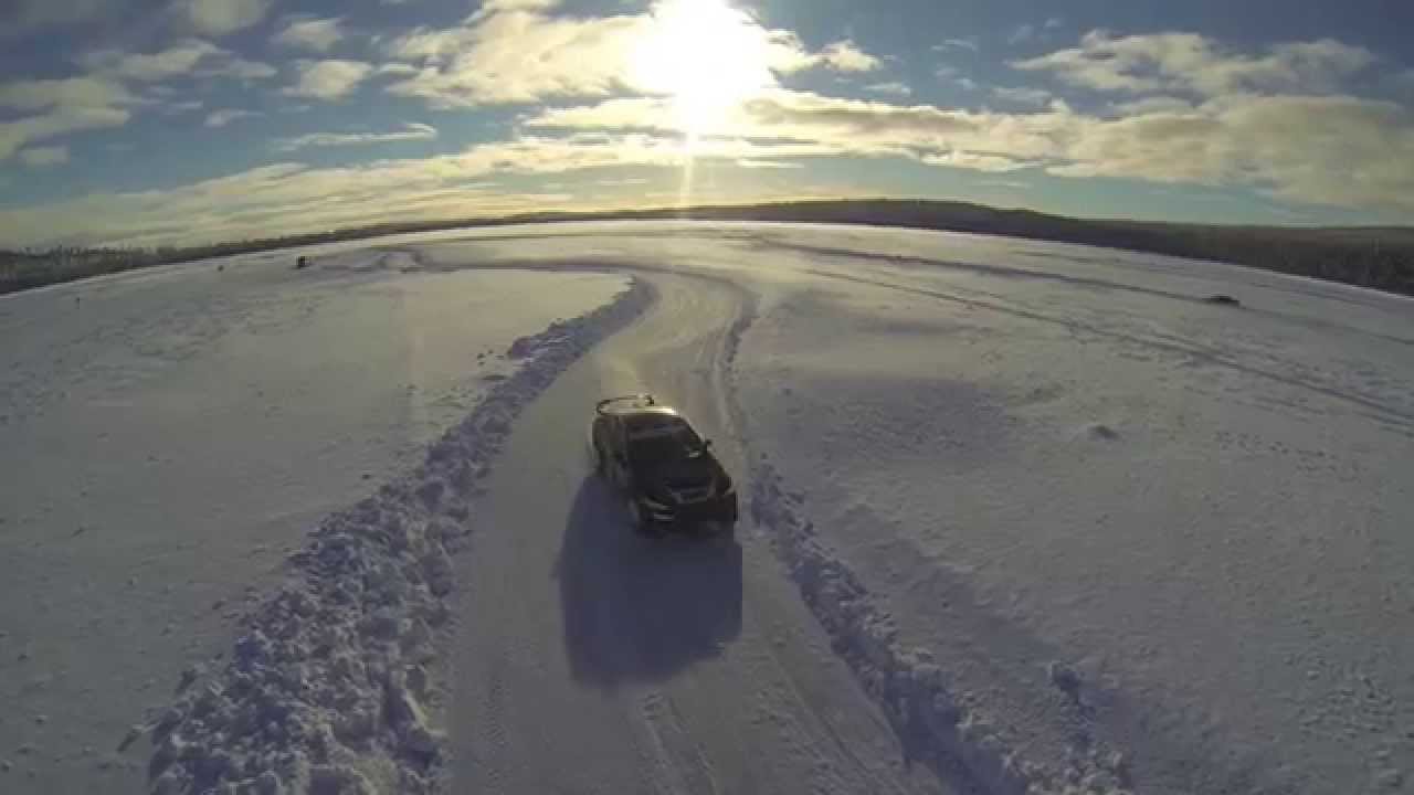 Steven Eugenio Visits Ice & Action Rallye Training School - YouTube