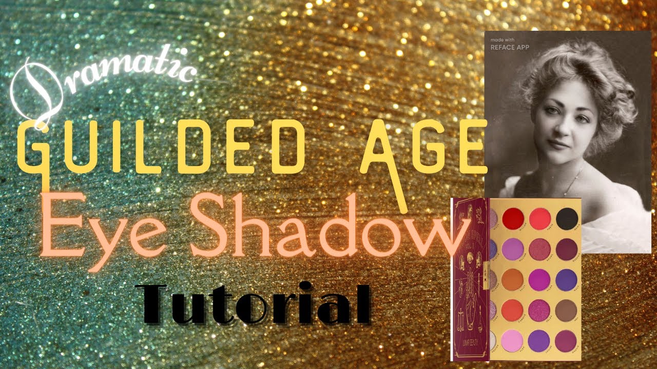 Very Dramatic Gilded Age Editorial Makeup Tutorial - YouTube