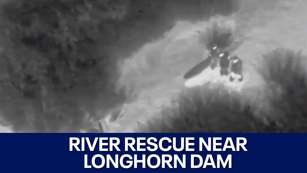 Person rescued from river near Longhorn Dam | FOX 7 Austin - YouTube