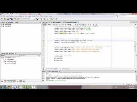 Tutorial básico JLabel - YouTube