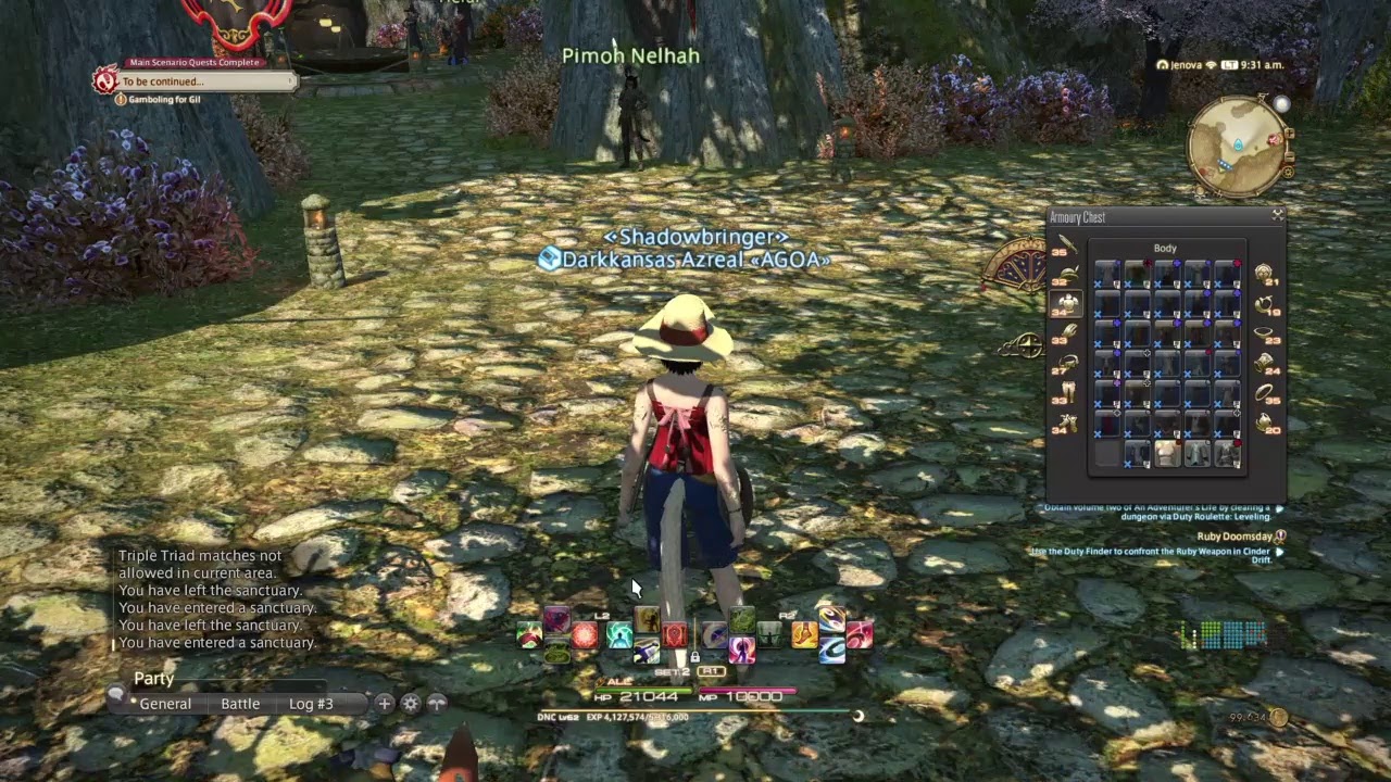 Ff14 shadowbringer post race to save all 3 - YouTube