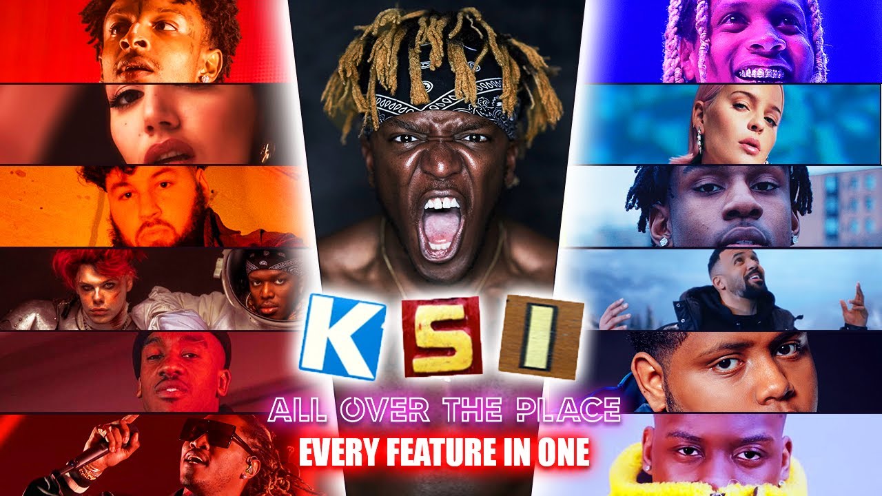I PUT EVERY KSI - ALL OVER THE PLACE FEATURE IN ONE *LEGENDARY* SONG ...