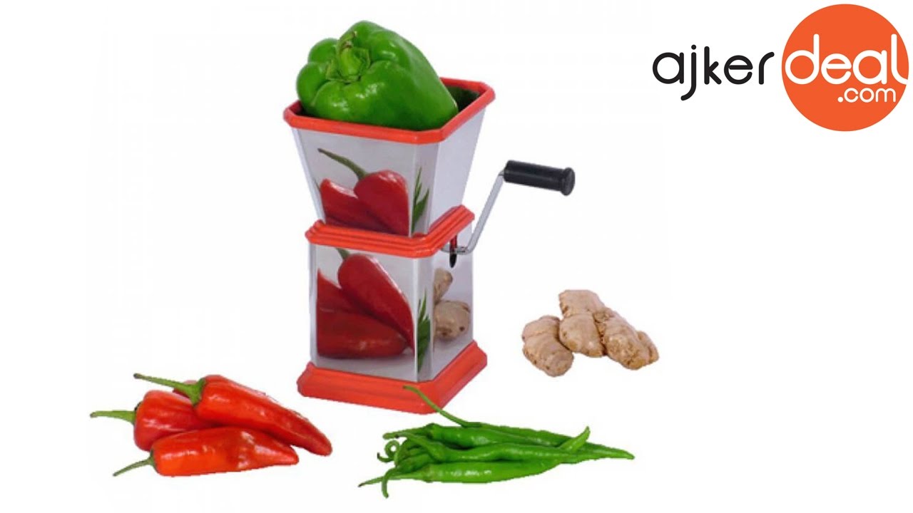 Chili Onion Cutter | Easy Chili Cutter for Kitchen - YouTube