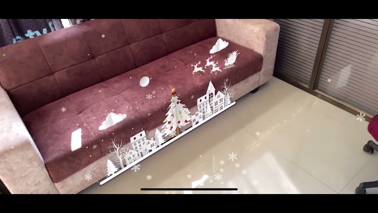 Augmented Reality Christmas Theme - YouTube