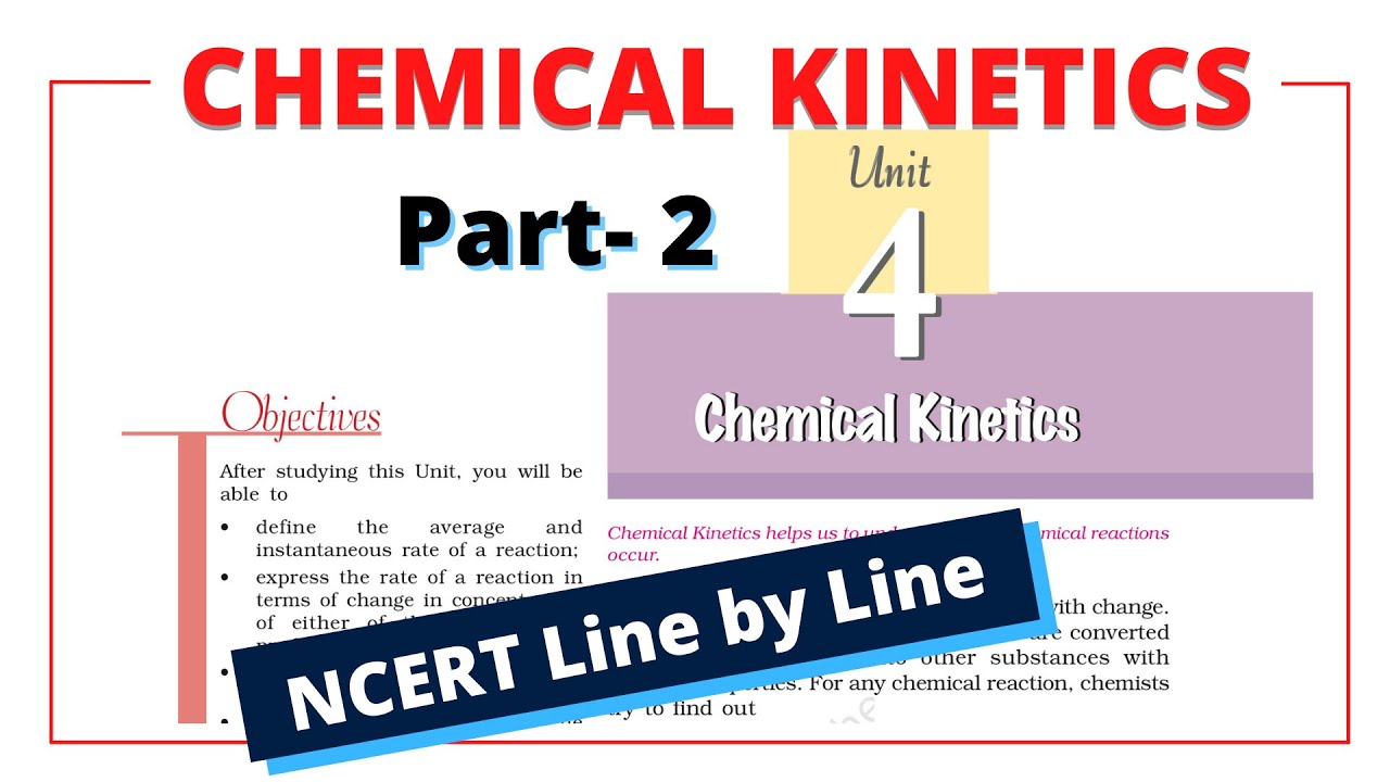 Chemical Kinetics Class 12 | Rate Law | Part 2 #class12NCERTChemistry ...