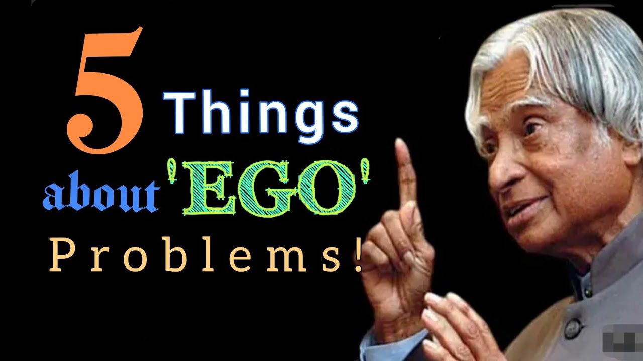 5 Things About Ego Problems - YouTube