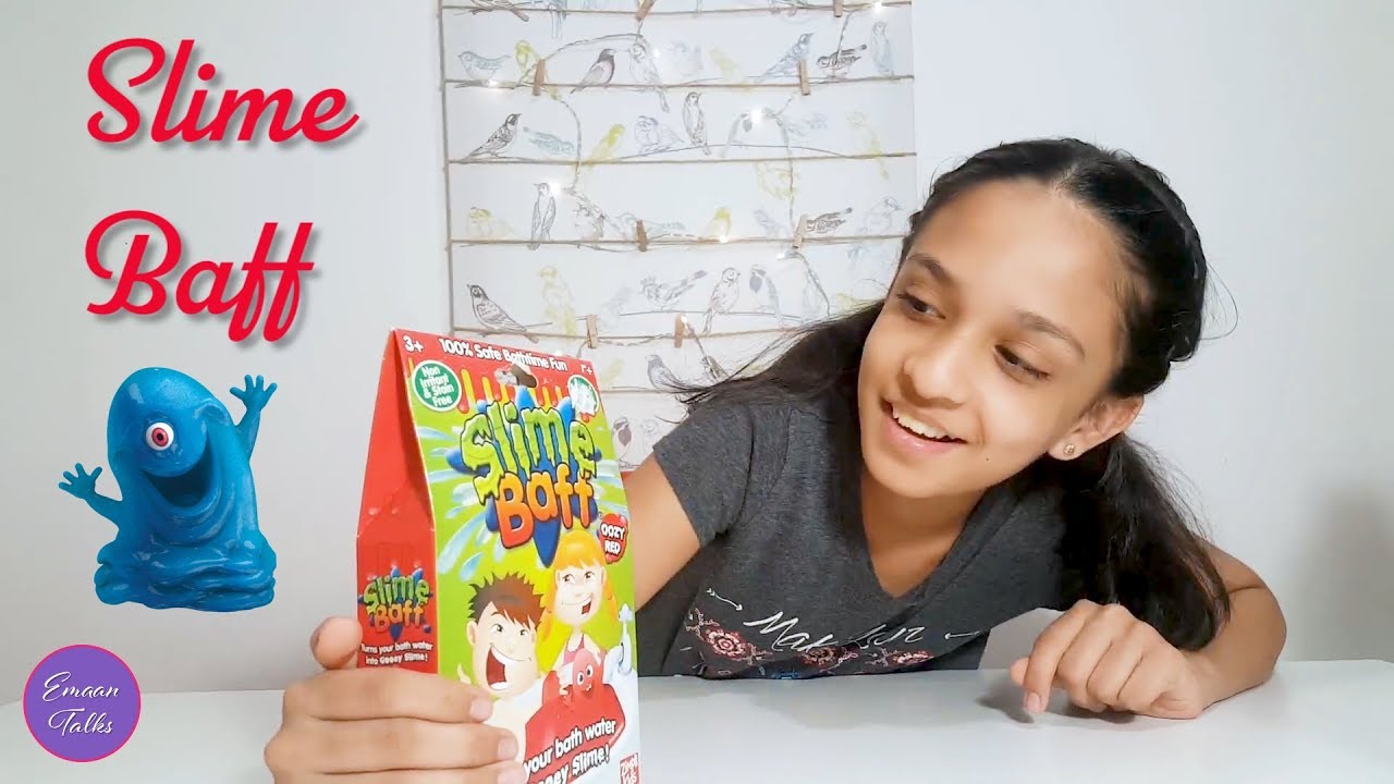 Unboxing and Testing of Slime Baff - YouTube