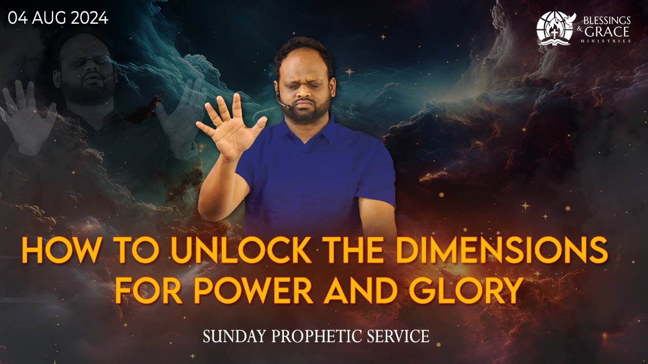 SUNDAY EVENING PROPHETIC SERVICE | PROPHET JOSHUA | AUG 04, 2024 # ...