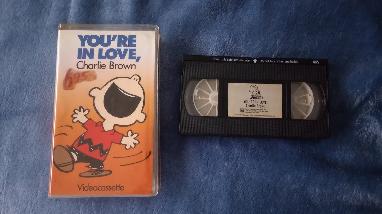 Opening to You're in Love, Charlie Brown 1987 VHS (Kartes Video ...