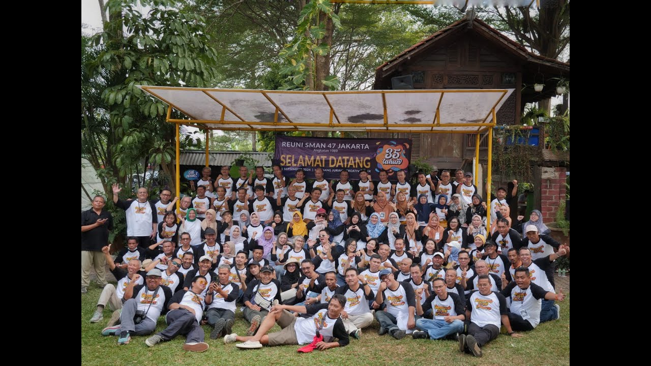 Reuni SMAN 47 Jakarta Generasi X-tra Ordinary - YouTube