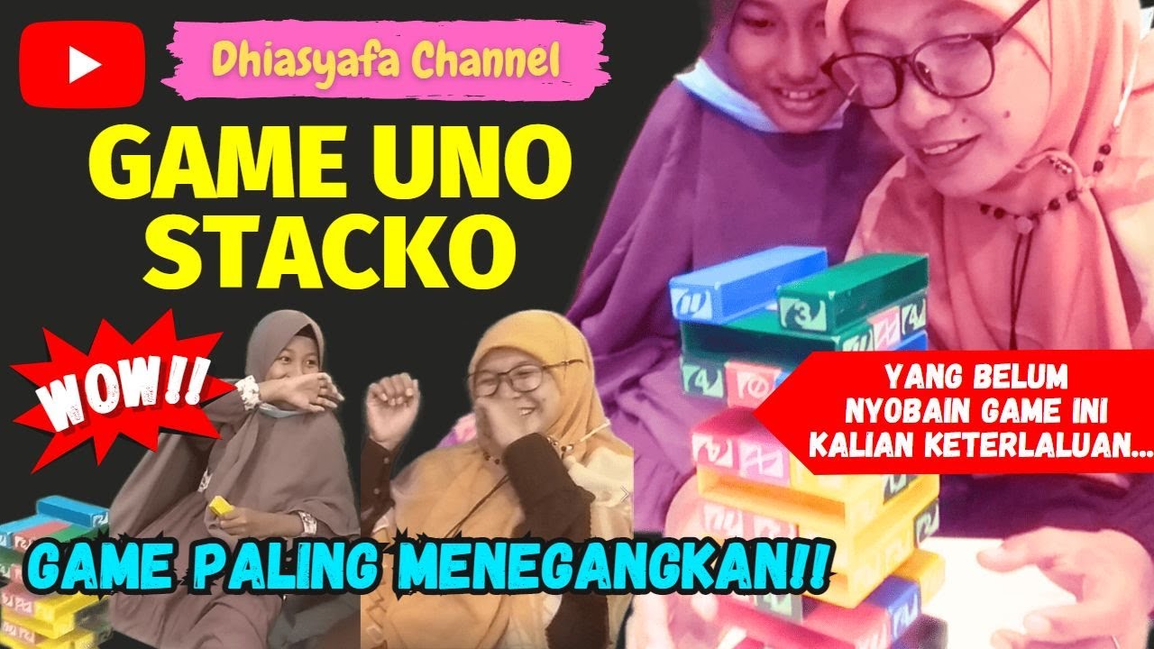 GAME UNO STACKO || ADA YANG BELUM PERNAH MAIN GAME INI ⁉️ - YouTube