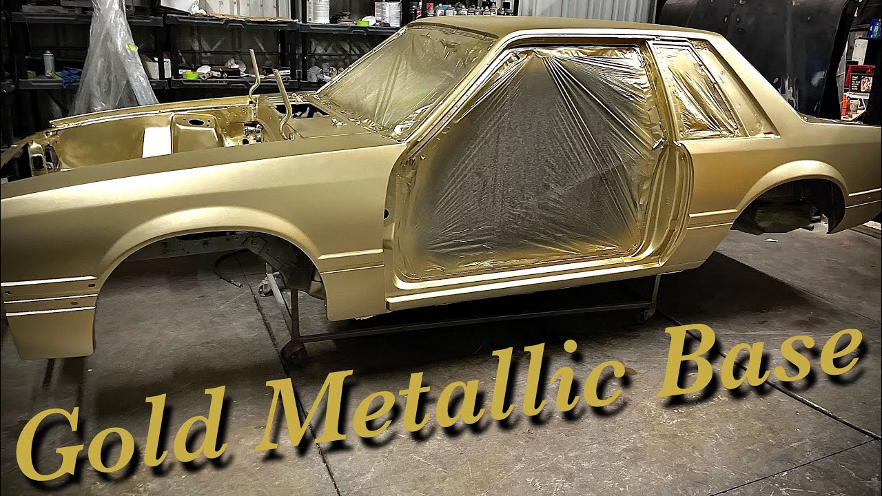 Gold Metallic Base coat | it’s getting covered by candy! - YouTube