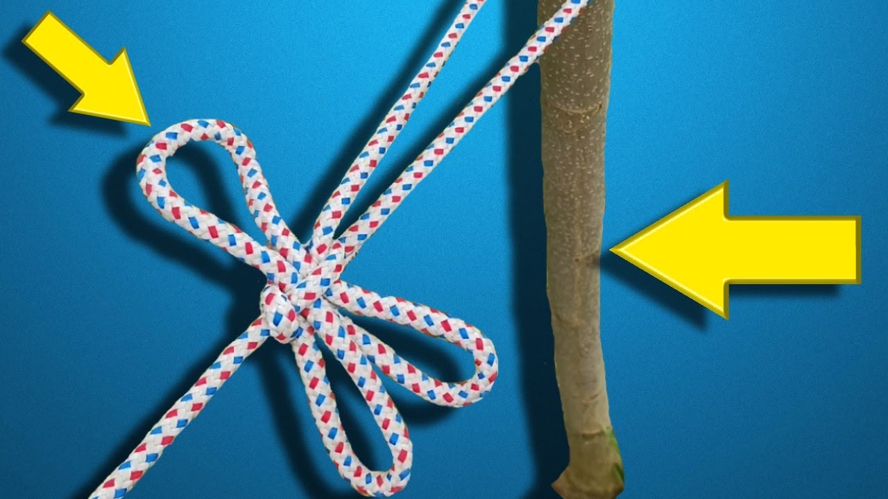 Learn the secret of this rare rope knot. - YouTube