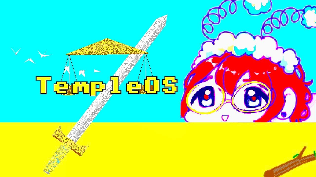 TempleOS: exploring the work of Terry Davis | Easter 2021 Special - YouTube