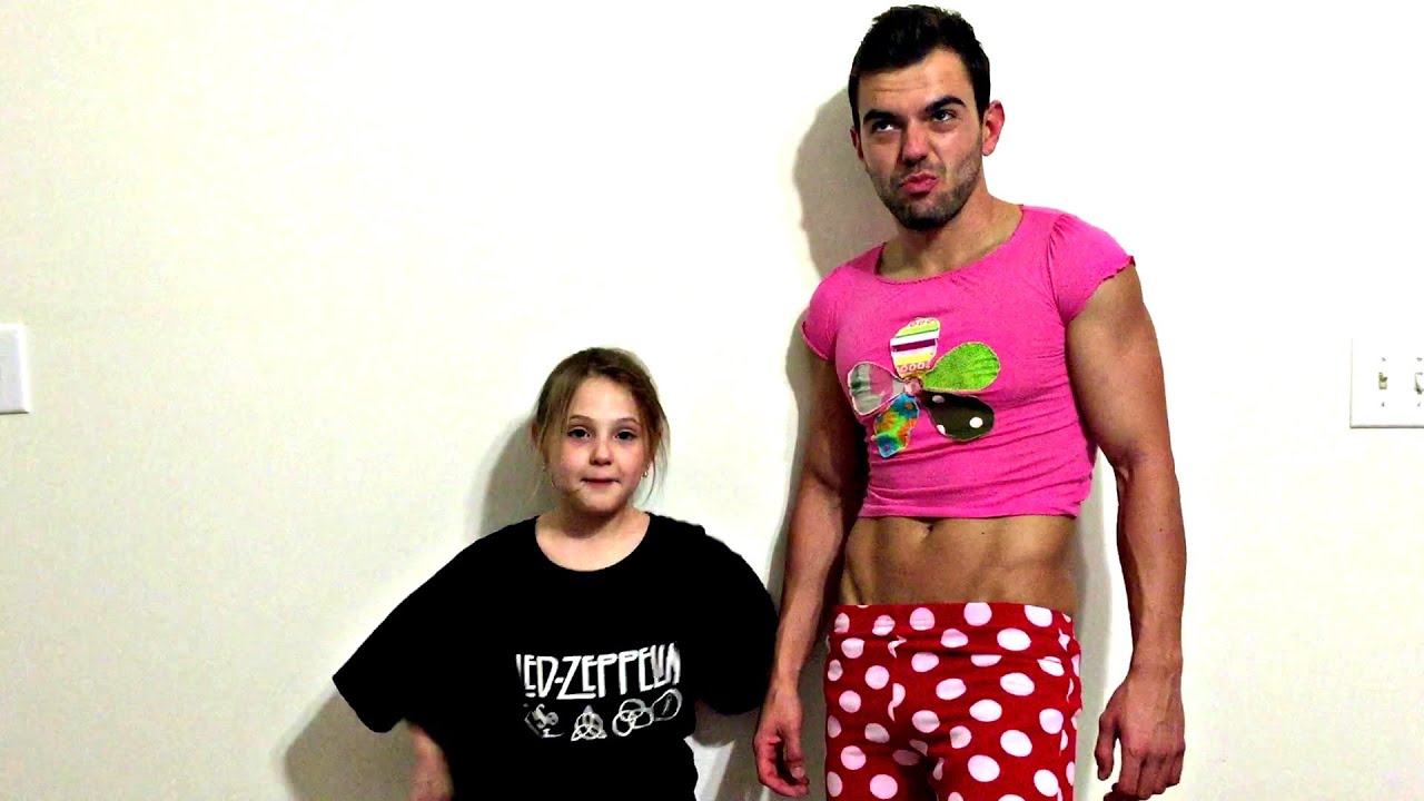Dress up challenge with 6 year old (Alain Bruno) - YouTube