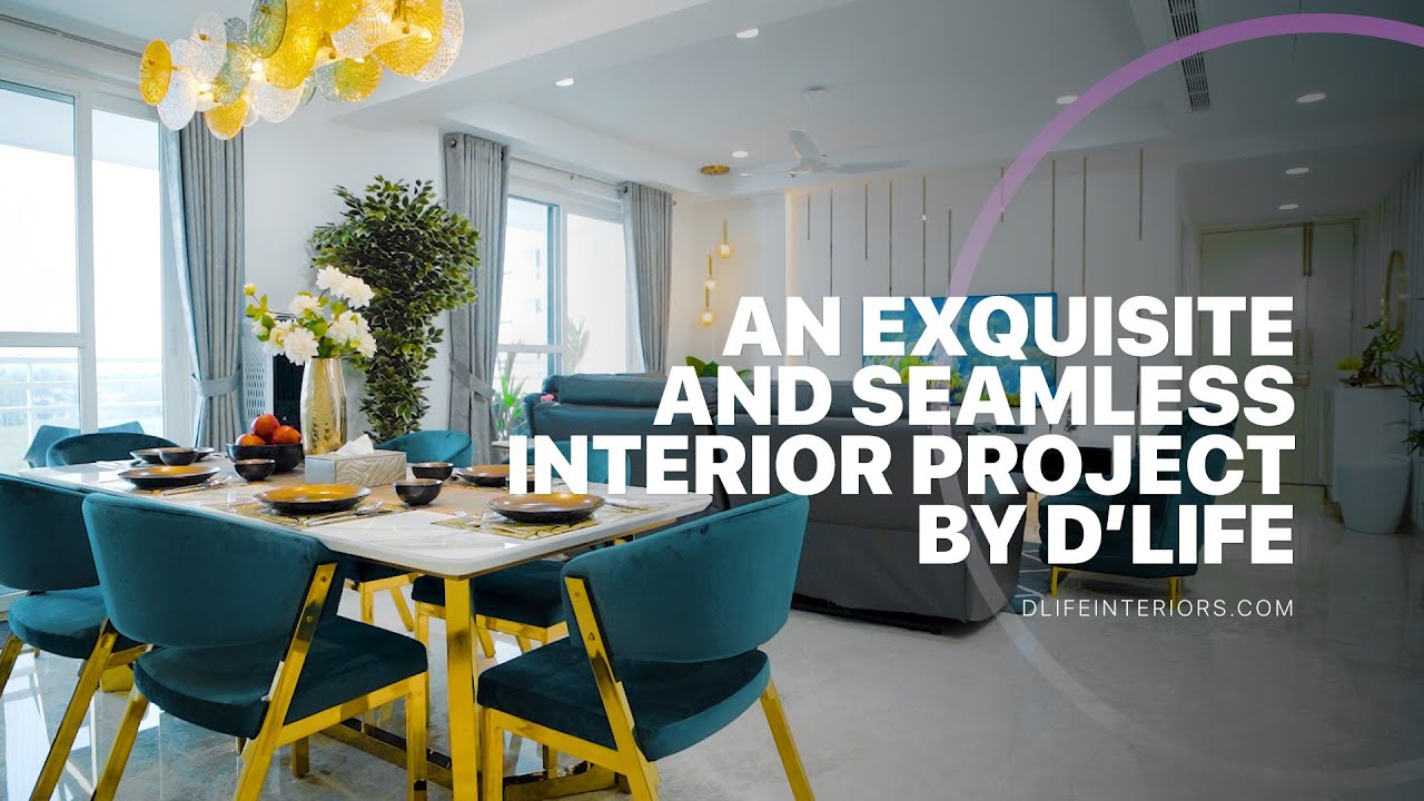 Mr Dipin's Luxury Apartment Interiors in Kerala | Design and Executed by DLIFE Home Interiors ...