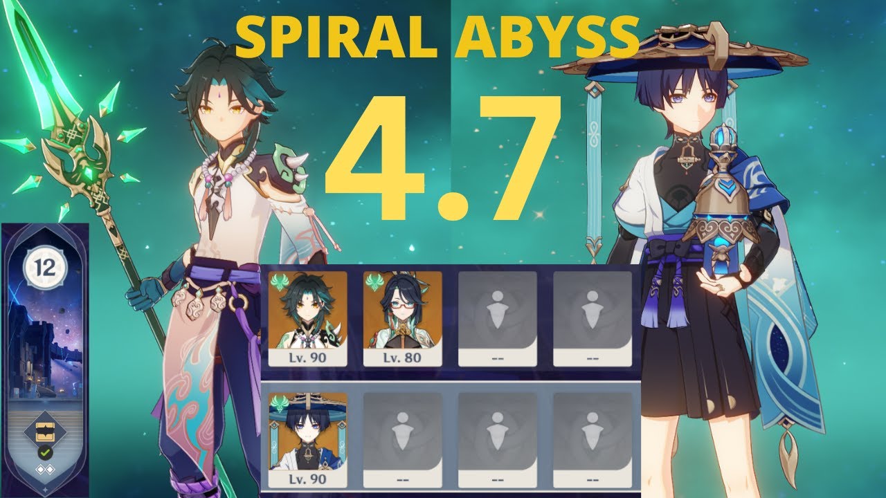Xiao (Duo) & Wanderer (Solo) - Spiral Abyss 4.7 [Genshin Impact] - YouTube