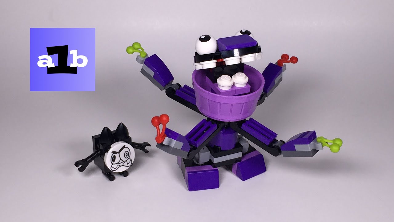 LEGO MIXELS 41552 Berp, Munchos Tribe Series 6 Time Lapse Build - YouTube