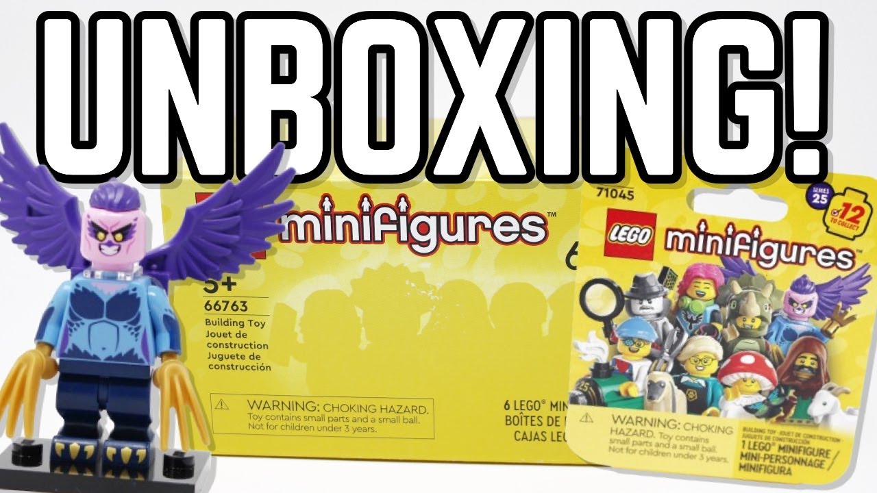 LEGO CMF Series 25 6 Pack Mystery Blind Box Unboxing - YouTube