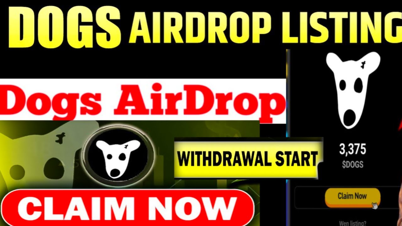 NOW Steps Dogs airdrop Claim | Dogs Airdrop Checklist | dogs | dogs ...