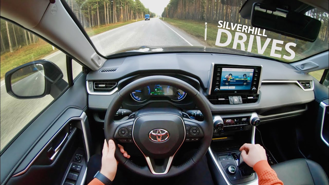 2021 TOYOTA RAV4 HYBRID AWD - self driving, offroad, 0-100 km/h and ...