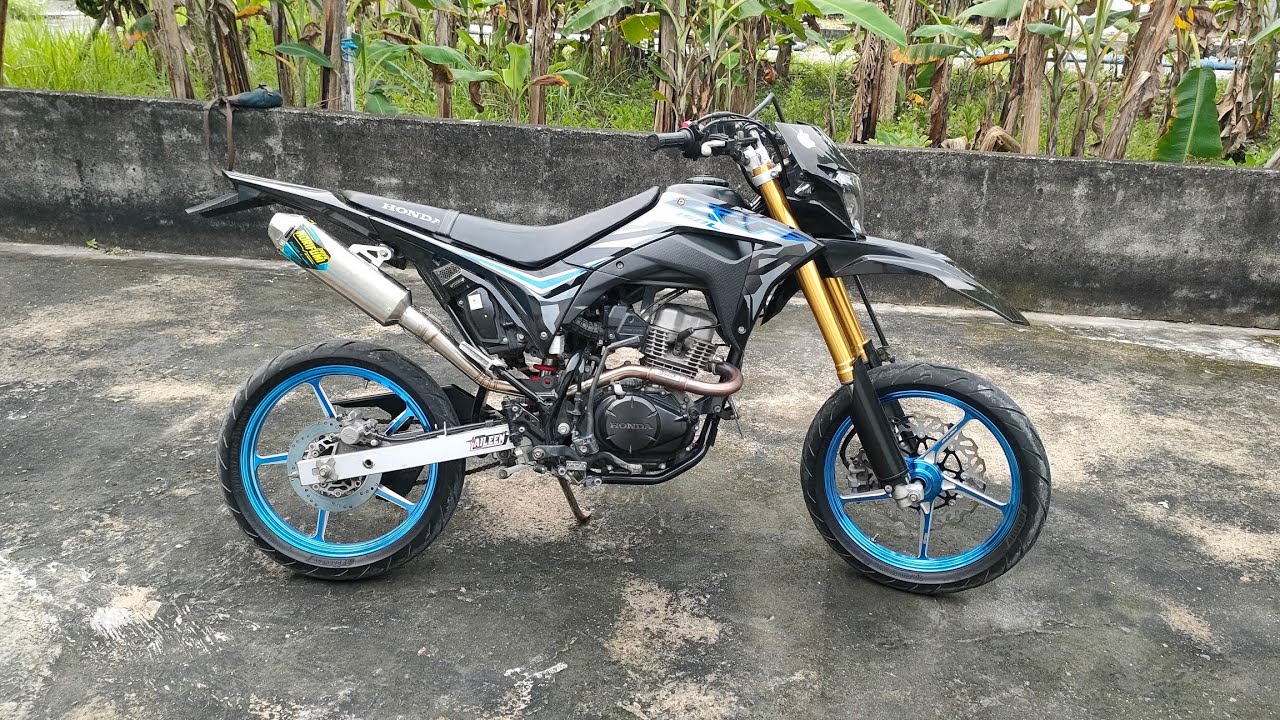 Riview Rekomendasi modifikasi crf 150 simpel || lagi trending - YouTube
