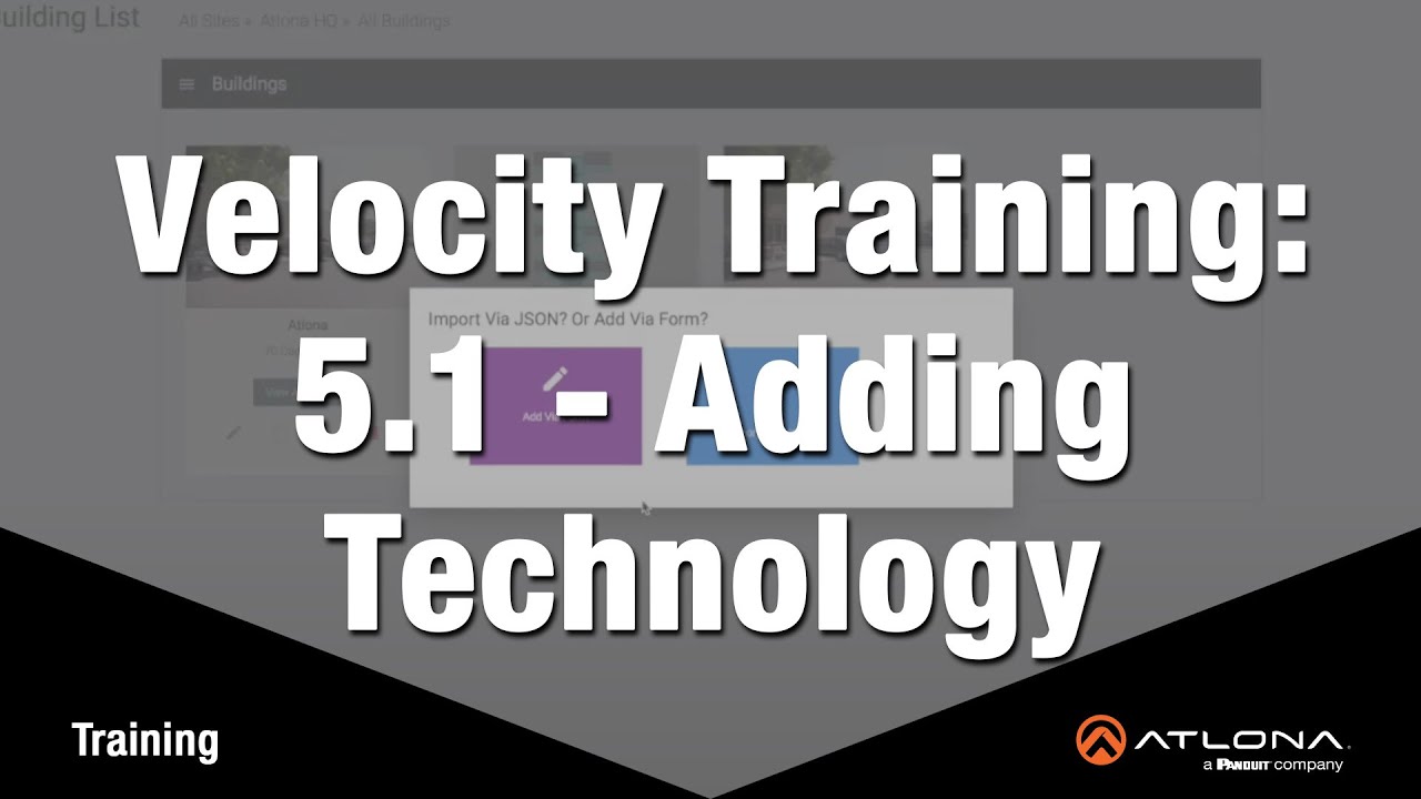 Velocity Training - 5.1 Adding Technology - YouTube